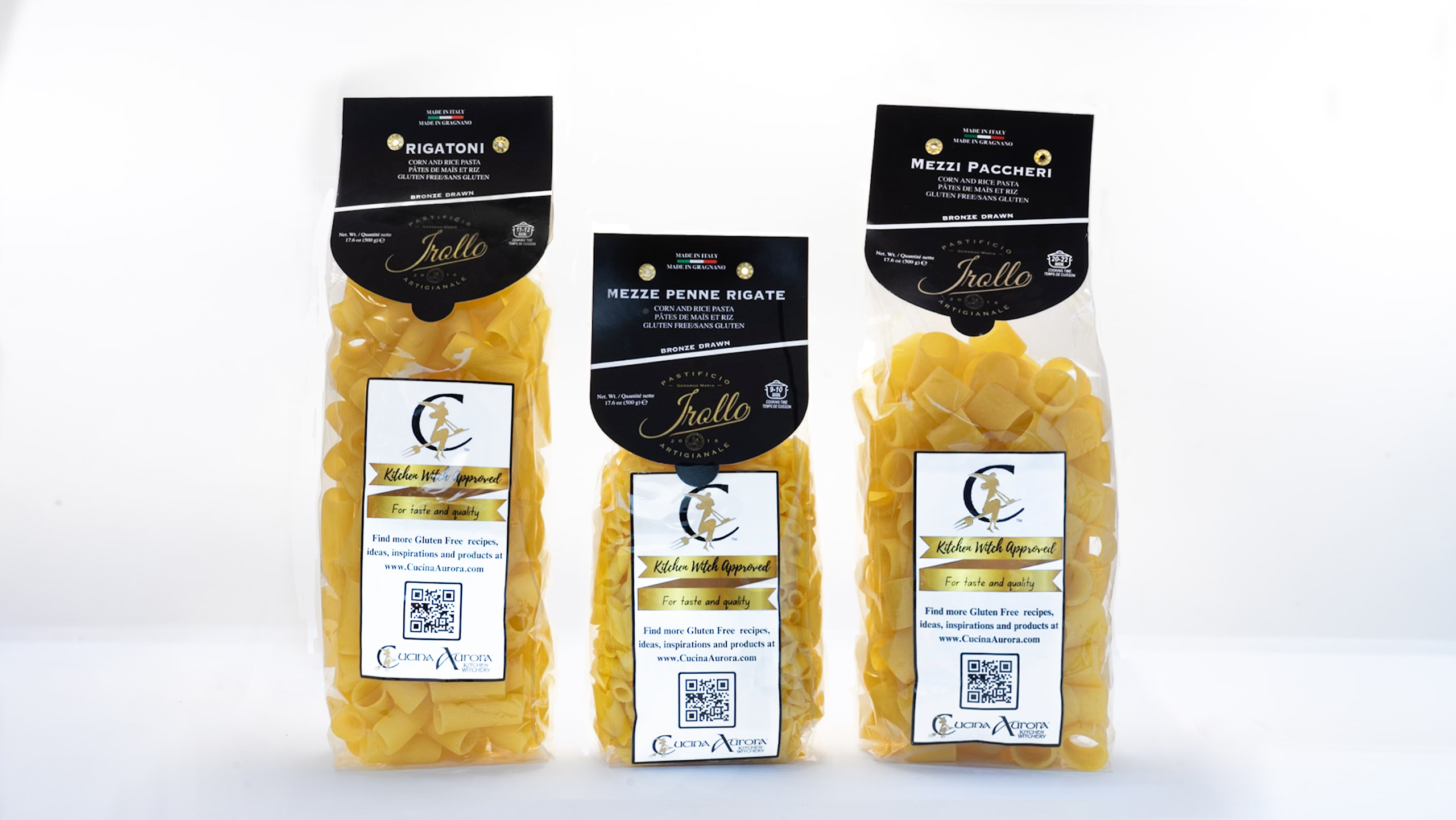 Gluten Free Pasta Trio - Cucina Aurora